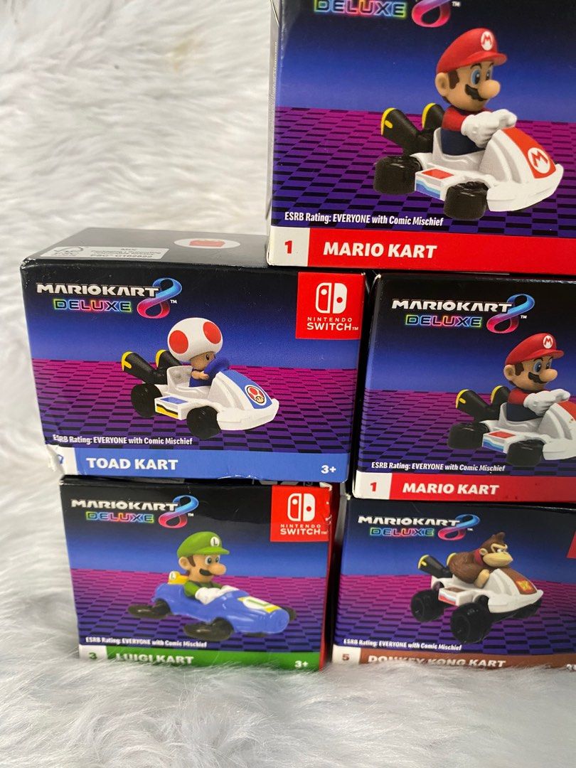 2024 McDonald's Mario Kart 8 Deluxe Happy Meal toy, Hobbies & Toys ...