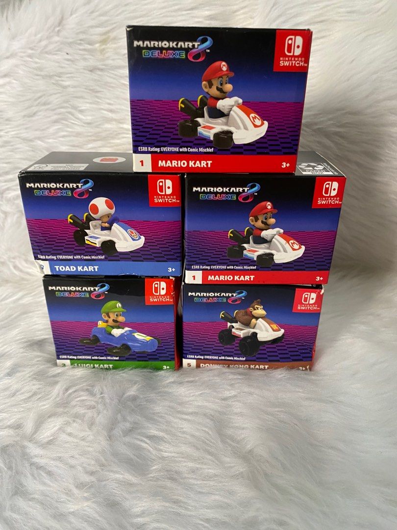 2024 McDonald's Mario Kart 8 Deluxe Happy Meal toy, Hobbies & Toys ...