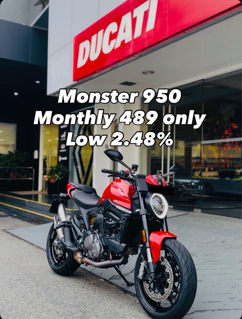 2025 Ducati Monster 950, Motorcycles, Motorcycles for Sale, Class 2 on ...