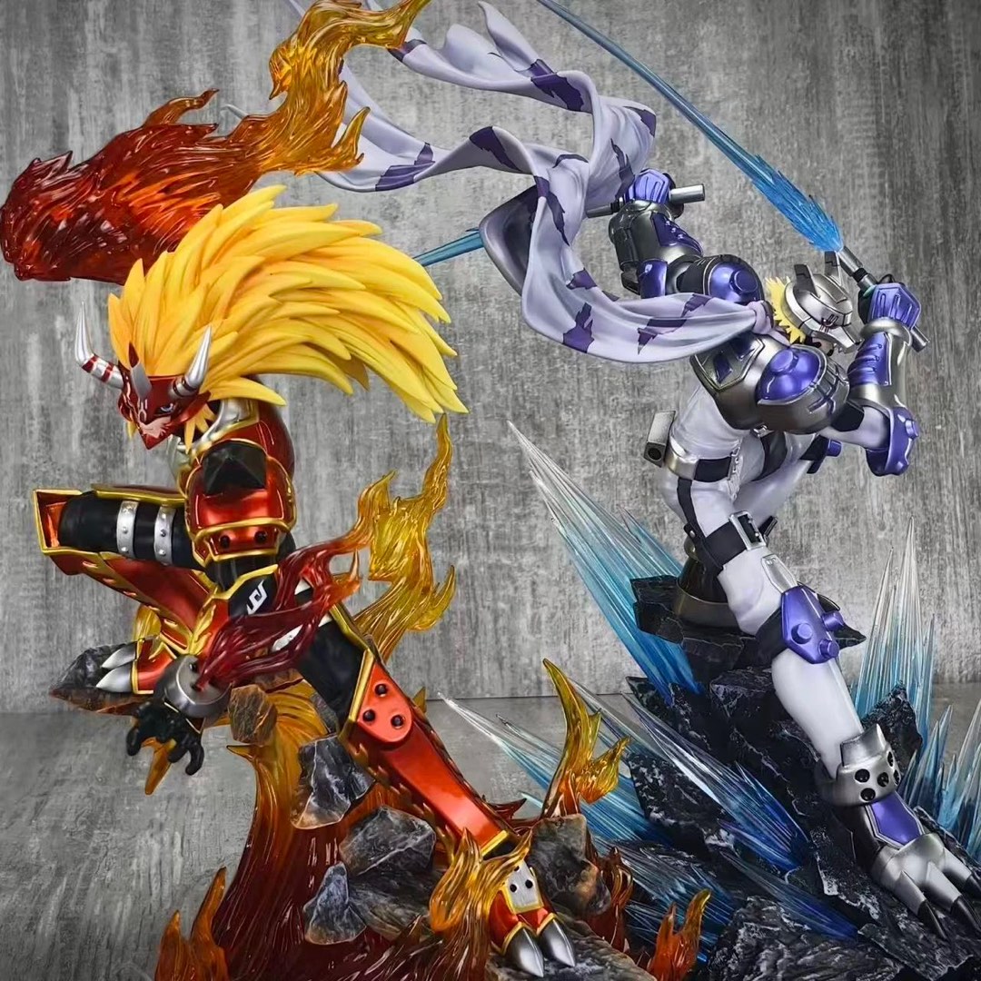 26cm | Digimon Frontier (Agunimon) Fire Warrior GK Figure |custom ...