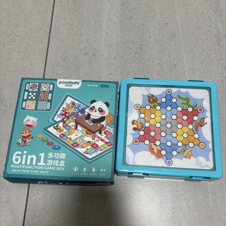 6-in-1 Multifunction Game Box, Hobbies & Toys, Toys & Games on Carousell