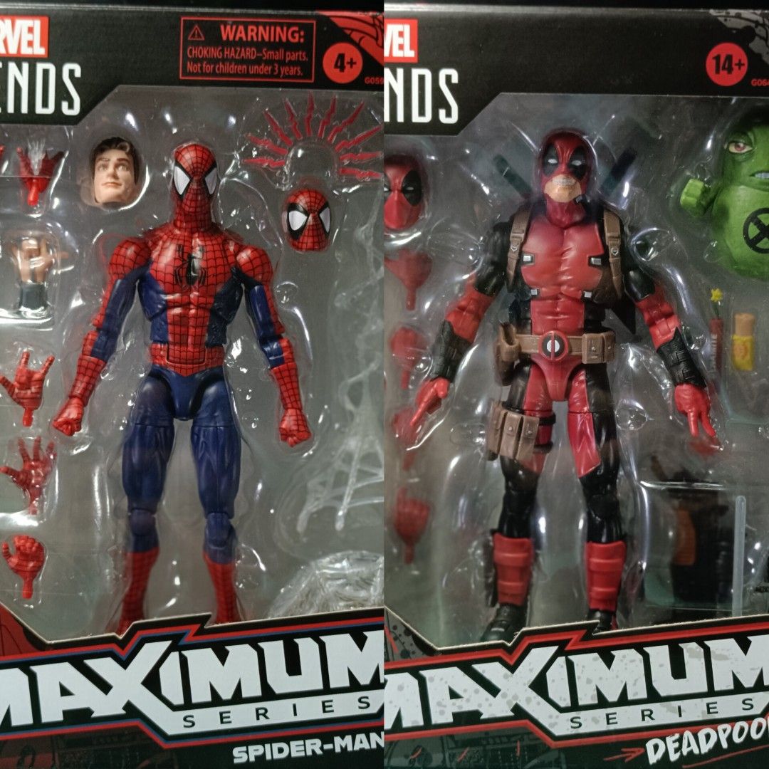 ( $5 Discount ) Marvel Legends Maximum Series Spider-Man & Deadpool ...