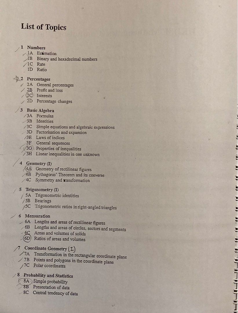 操卷推介 Mathematics MC past paper by topics for DSE with answers, 興趣及遊戲 ...