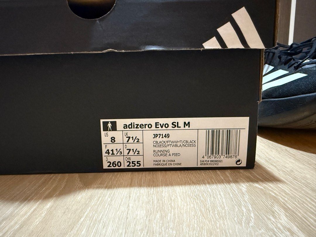 Adidas Adizero Evo SL M Running Shoes , Men's Fashion, Footwear ...