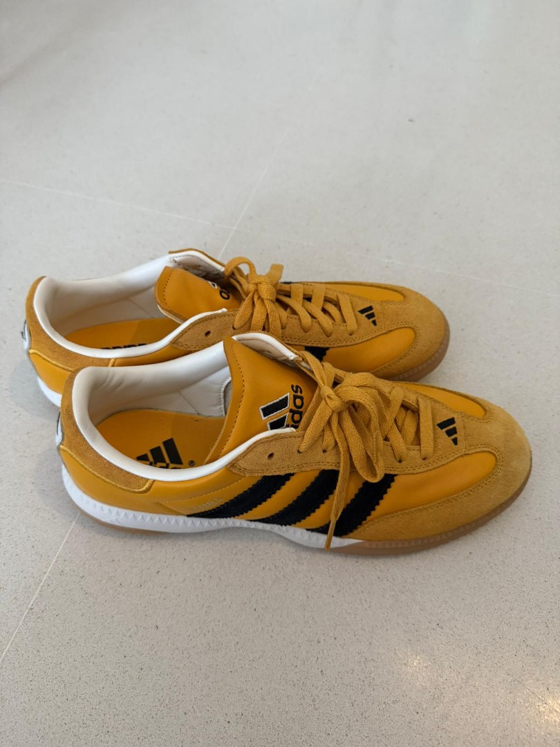 Adidas Samba OG Yellow Black Gum, Men's Fashion, Footwear, Sneakers on ...