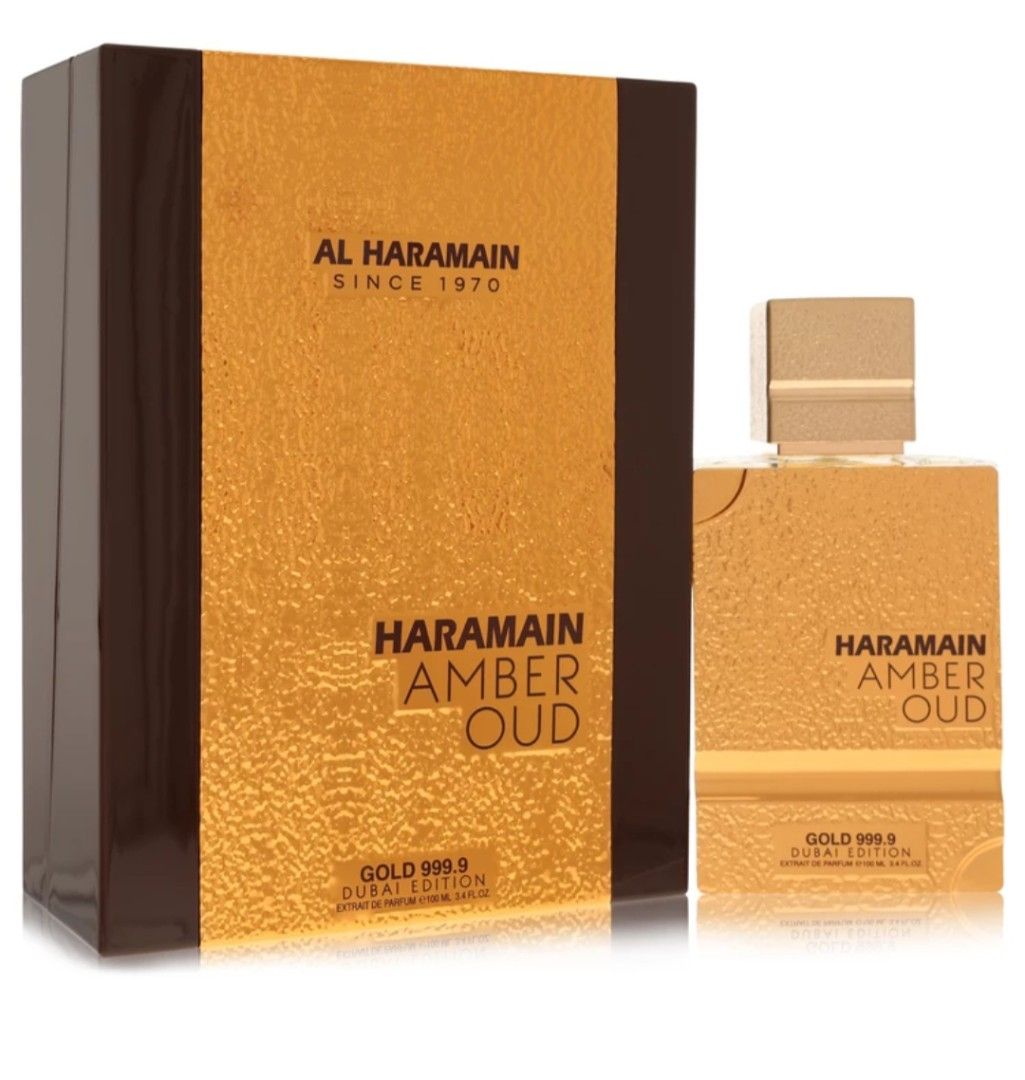 Al Haramain Amber Oud Gold 999.9 Dubai Edition Extrait De Parfum 100ml ...