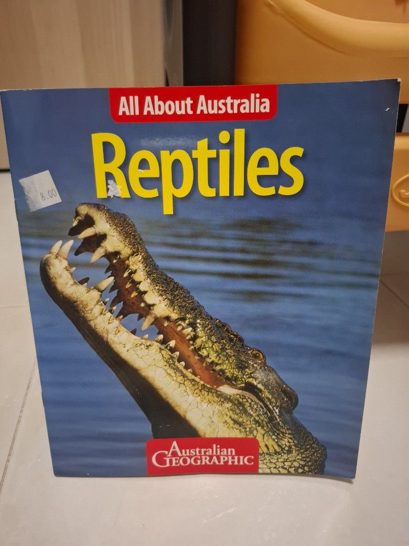All About Australia Reptiles Book, Hobbies & Toys, Books & Magazines ...