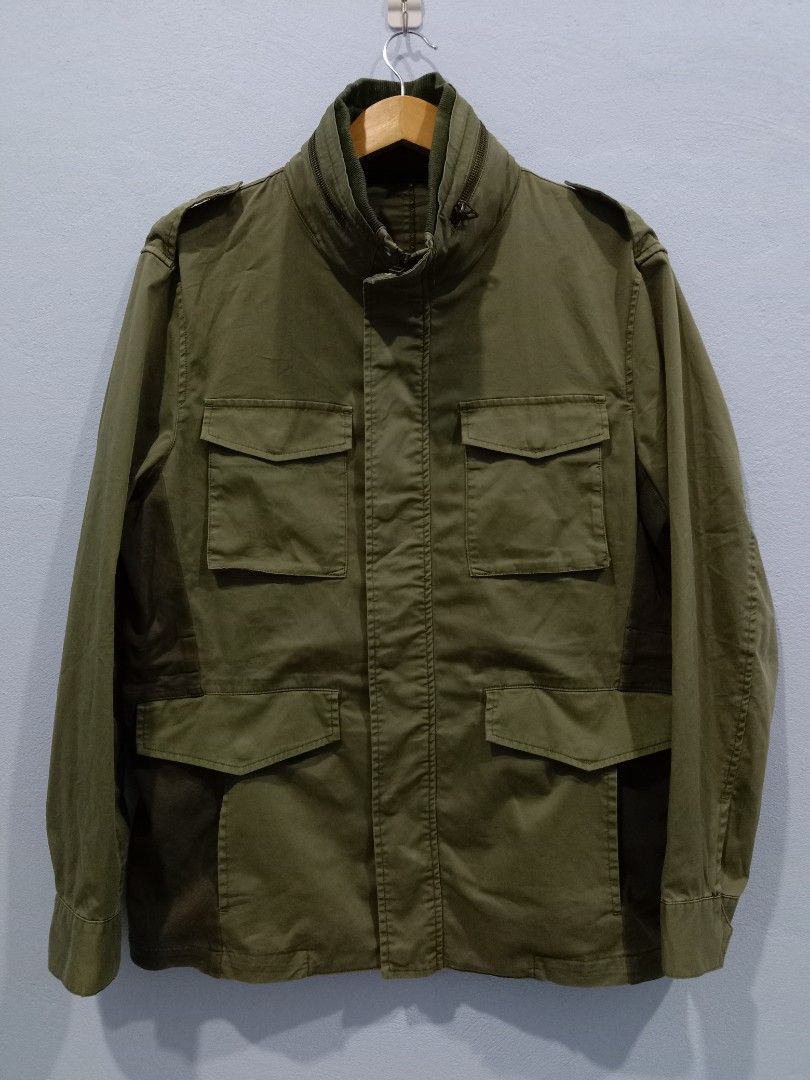 Alpha Industries Military Field Jacket - Olive Green - XL, Men's ...