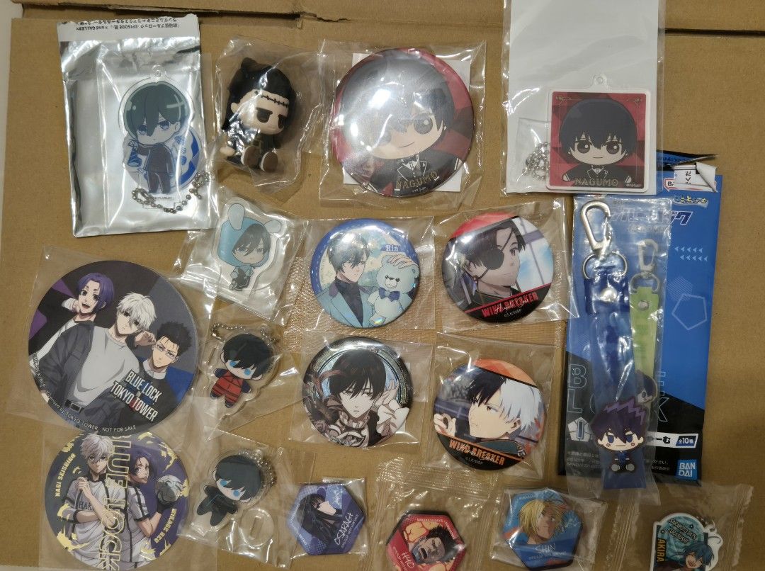 Anime merch clearance blue lock sakamoto days bsd given jjk, Hobbies ...