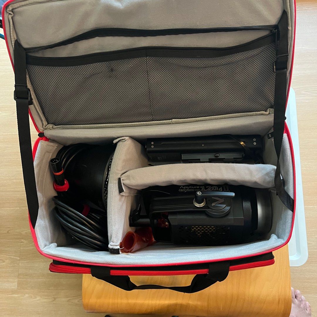 Aputure Light Storm COB 120d II LED Light Kit, Photography, Photography Accessories, Lighting ...