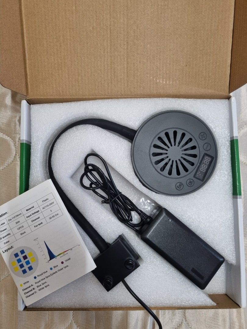 Aqua Knight V2 LED Aquarium Light, Pet Supplies, Homes & Other Pet ...