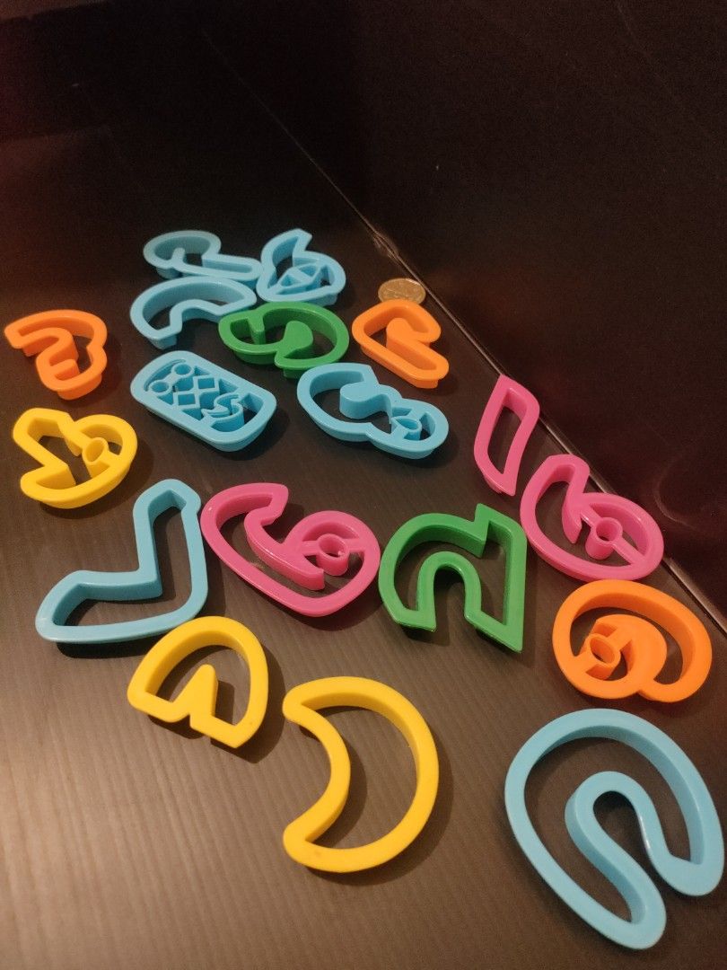 Arabic Letters Modelling Dough Cutter Set, Hobbies & Toys, Stationery ...