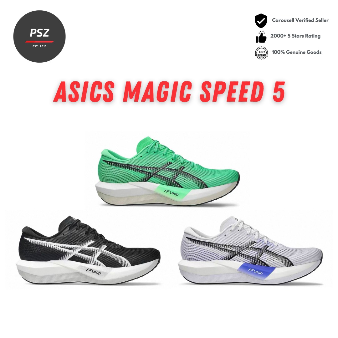 Asics Magic Speed 5, Men's Fashion, Activewear on Carousell