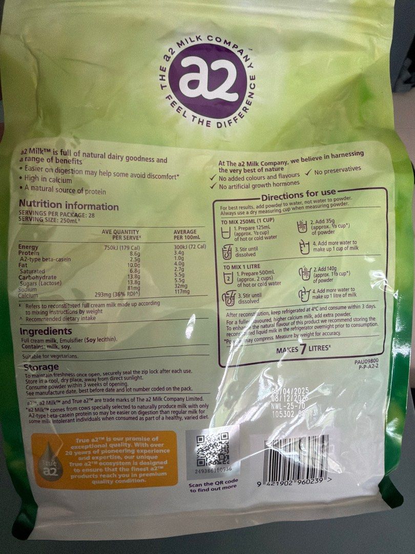 Australia a2 milk powder, Babies & Kids, Nursing & Feeding, Weaning ...