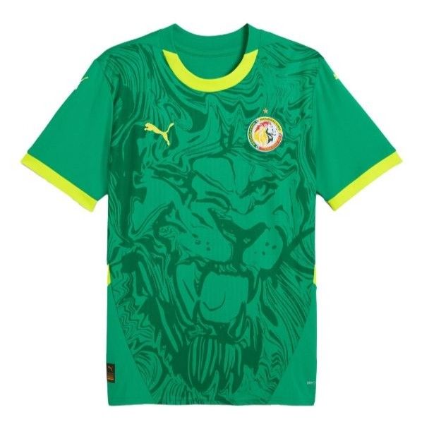 Authentic Puma 2025 AFCON Winning Kit Senegal Jersey 2024 2026 Home ...