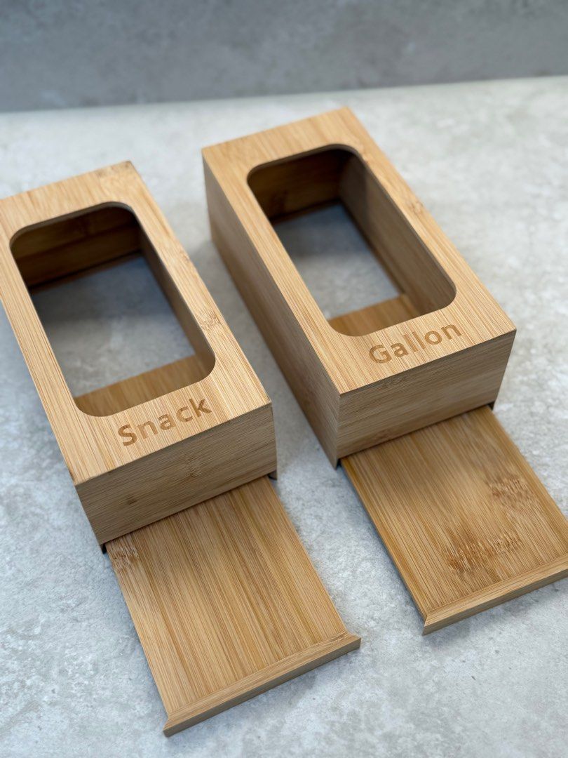 Bamboo Snack and Gallon Storage, Furniture & Home Living, Home ...