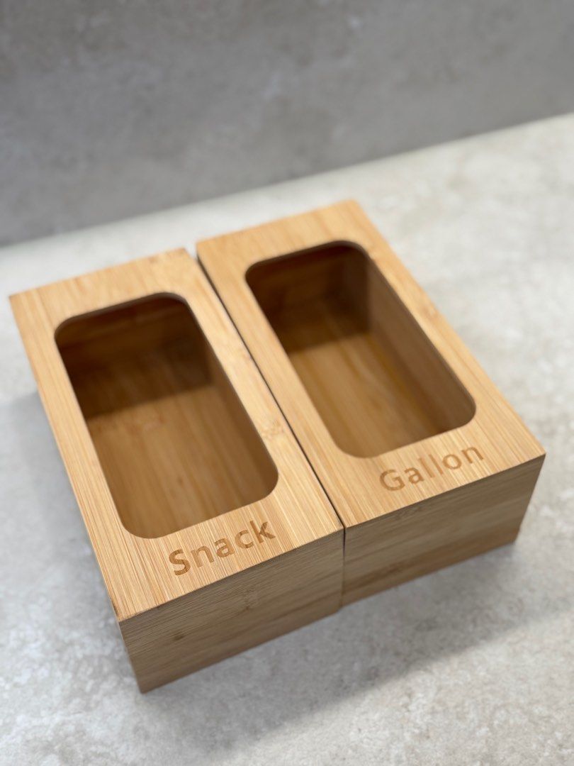 Bamboo Snack and Gallon Storage, Furniture & Home Living, Home ...