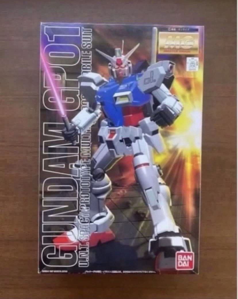 Bandai MG 1/100 Gundam GP01 Model Kit, Hobbies & Toys, Toys & Games on ...