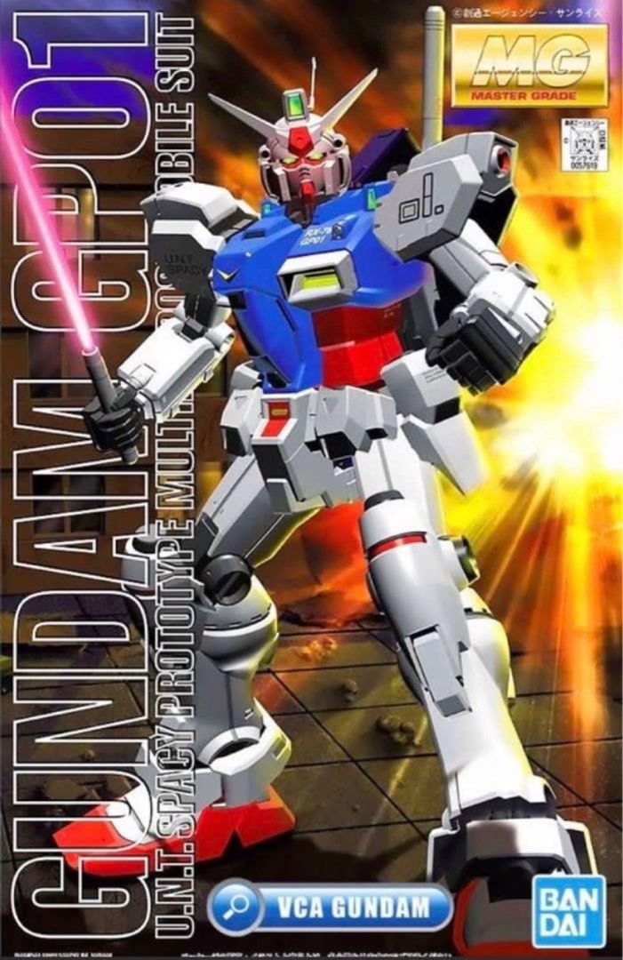 Bandai MG 1/100 Gundam GP01 Model Kit, Hobbies & Toys, Toys & Games on ...
