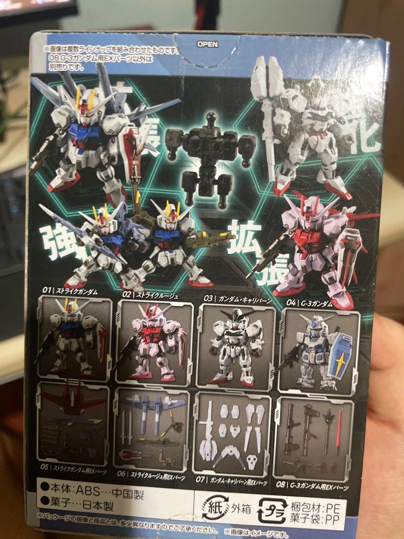 Bandai Mobility Joint Gundam Vol.6 - 08 G-3 Gundam EX Parts, Hobbies ...