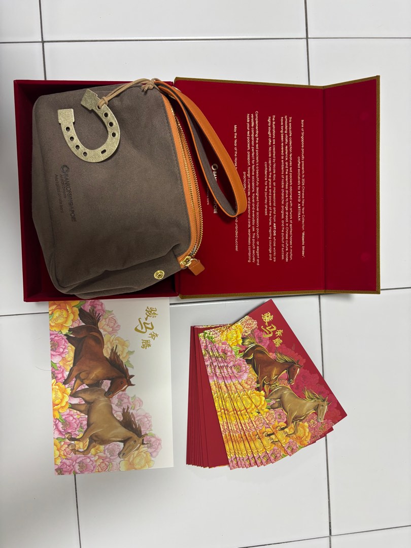 Bank of Singapore 2026 Horse Red Packet, Everything Else on Carousell