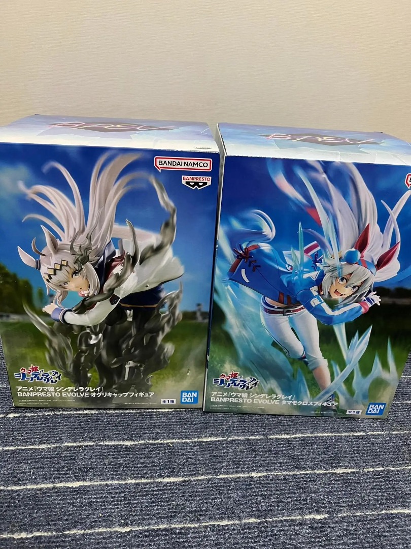 Banpresto Evolution Set Uma musume Cinderella Gray Oguri Cap and Tamamo ...