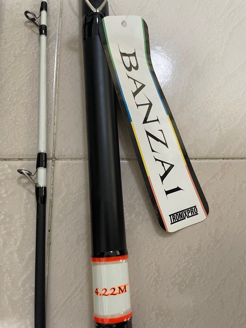 Banzai Power X Tronix Pro 4.22M Fishing Rod (13ft), Sports Equipment ...