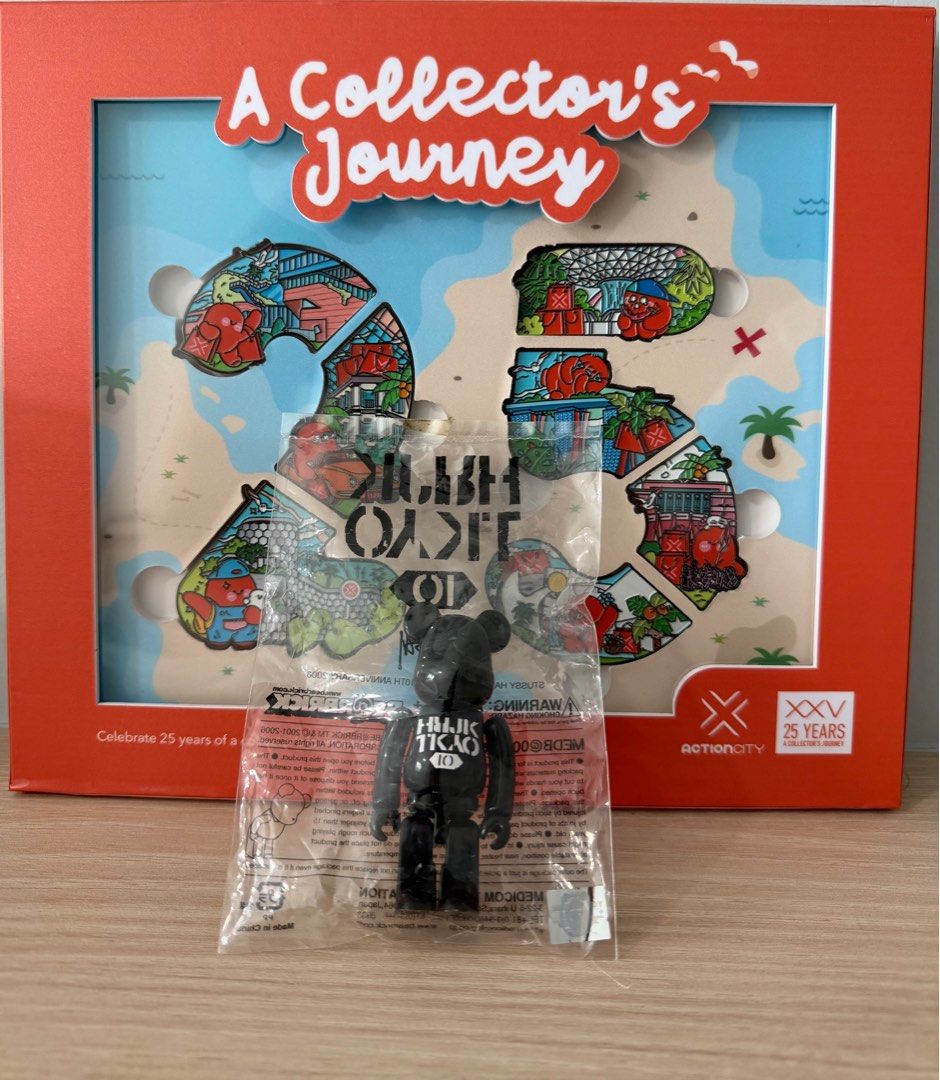 Bearbrick Stussy Harajuku limited Edition, Hobbies & Toys, Toys & Games ...