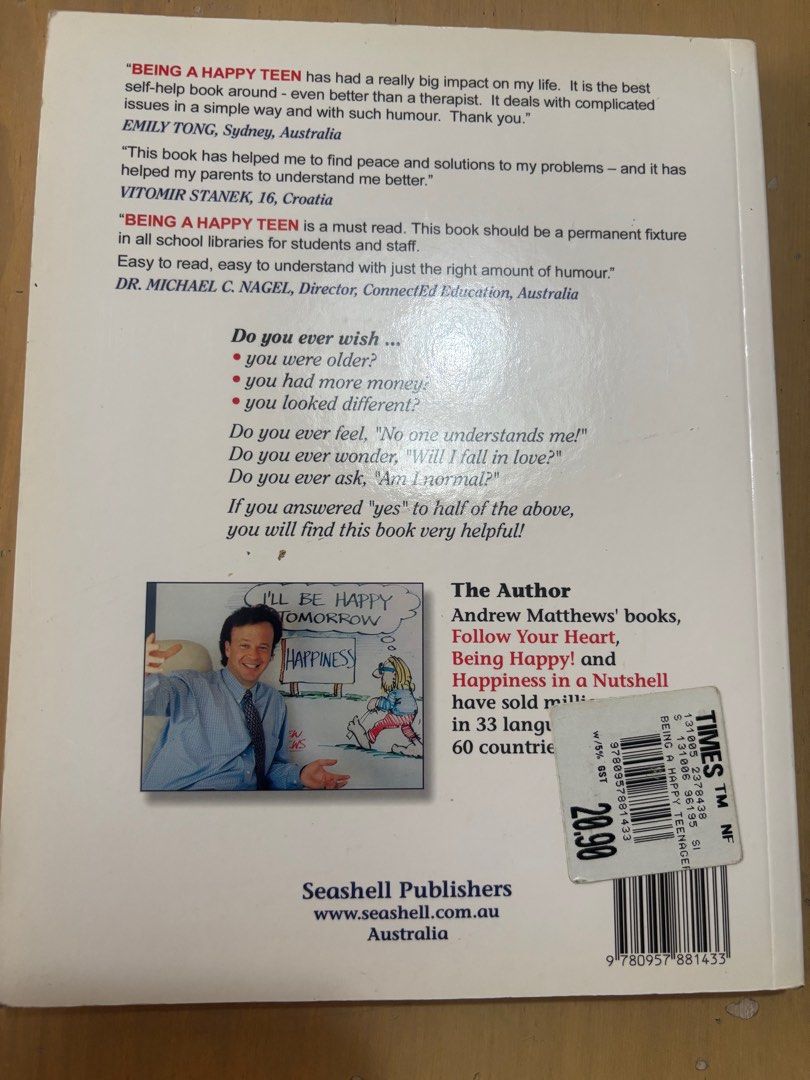 Being a Happy Teen by Andrew Matthews, Hobbies & Toys, Books ...