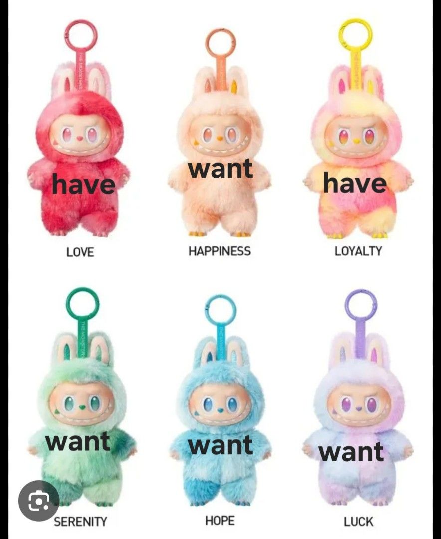 BIG INTO ENERGY LABUBU, Hobbies & Toys, Toys & Games on Carousell