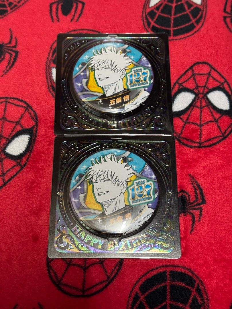 Jujutsu Kaisen Birthday Can Badge 2025 - Satoru Gojo, Hobbies & Toys ...