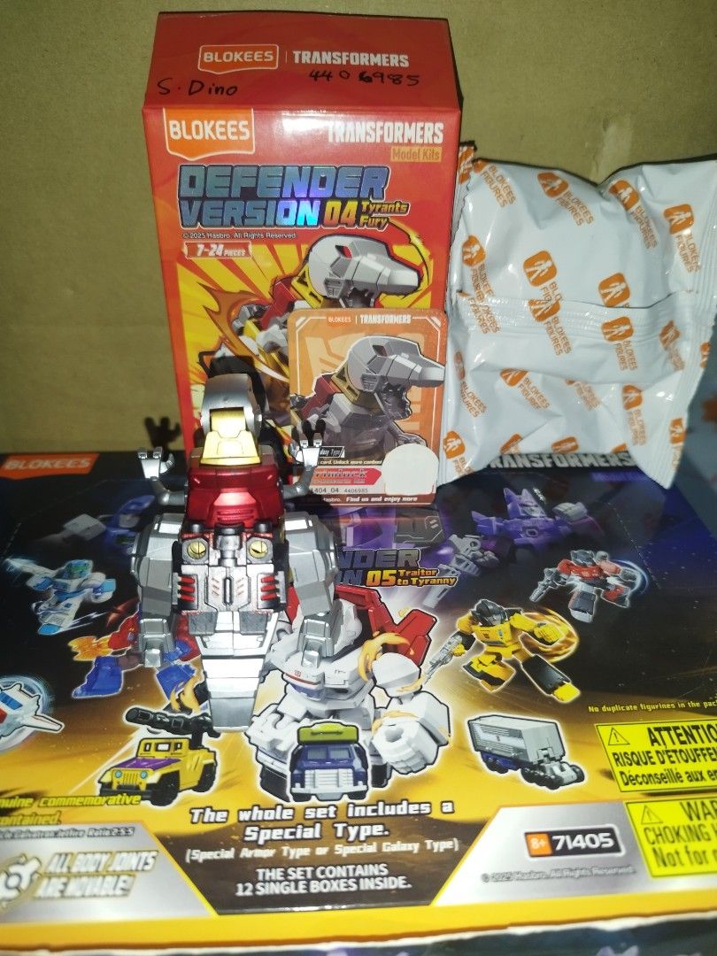 Blokees Transformers Defender Version 04 SECRET, Hobbies & Toys, Toys ...