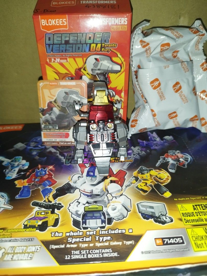 Blokees Transformers Defender Version 04 SECRET, Hobbies & Toys, Toys ...