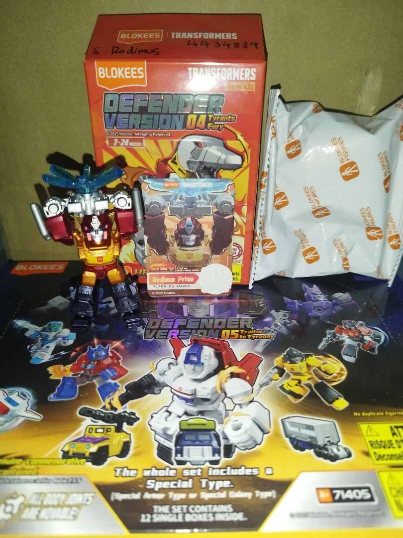 Blokees Transformers Defender Version 04 SECRET, Hobbies & Toys, Toys ...