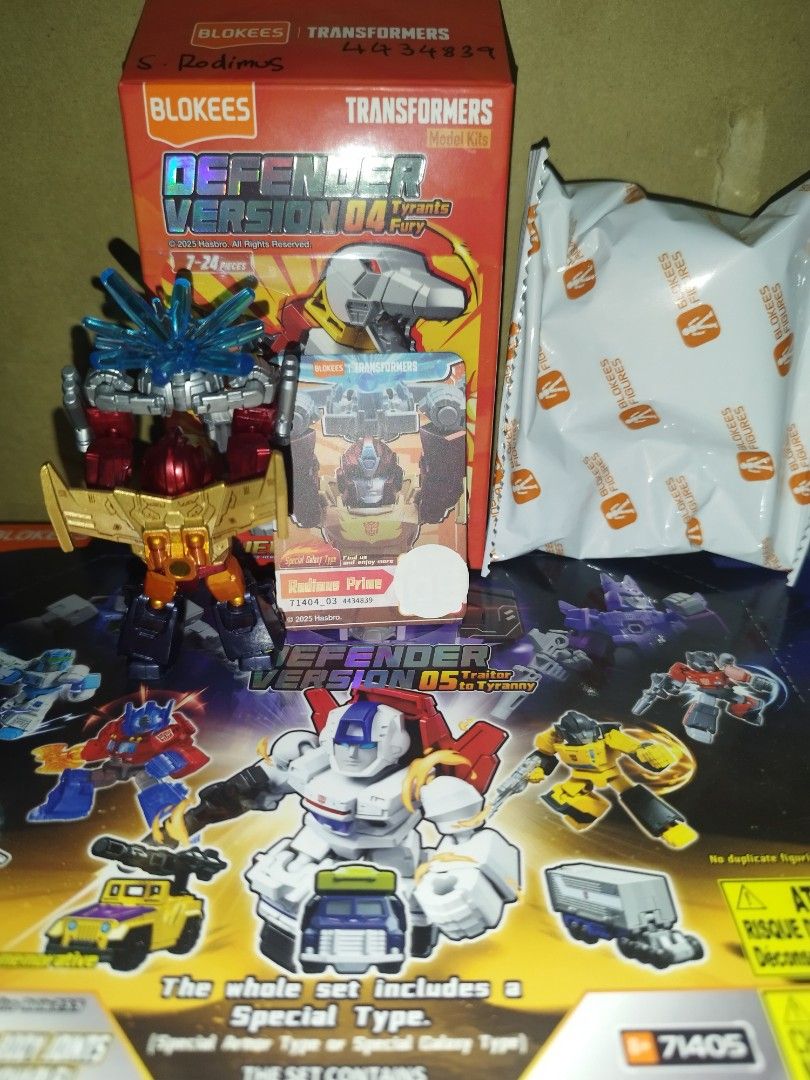 Blokees Transformers Defender Version 04 SECRET, Hobbies & Toys, Toys ...