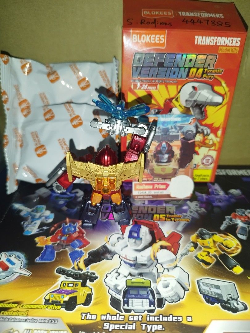 Blokees Transformers Defender Version 04 SECRET, Hobbies & Toys, Toys ...