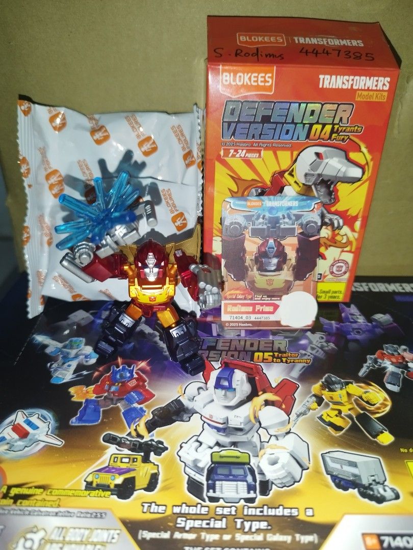 Blokees Transformers Defender Version 04 SECRET, Hobbies & Toys, Toys ...