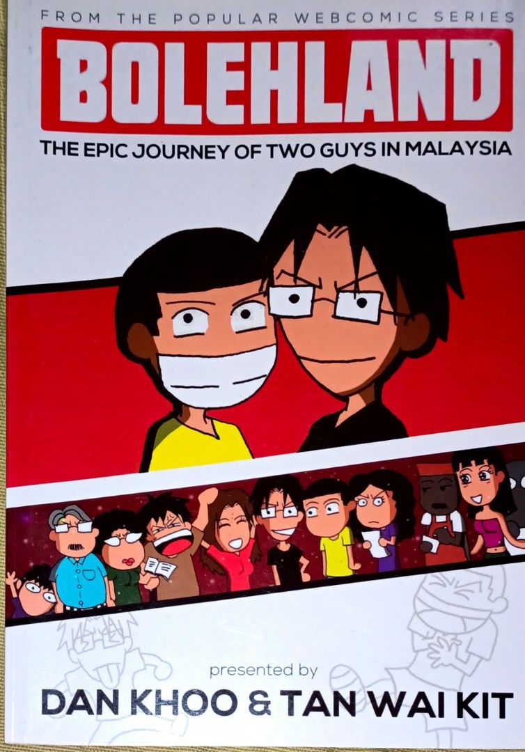 Bolehland Comic Book by Dan Khoo & Tan Wai Kit, Hobbies & Toys, Books ...