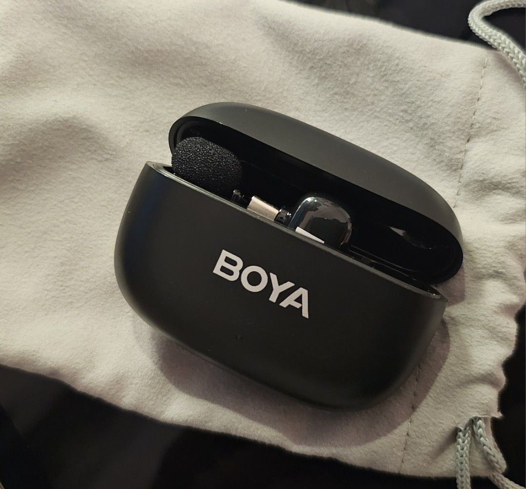 BOYA mini Wireless Microphone System, Audio, Microphones on Carousell