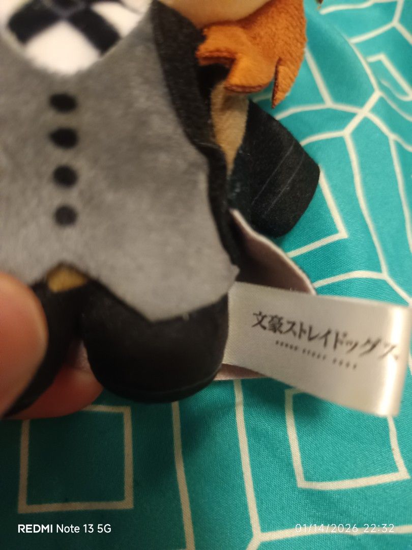 Bungo Stray Dogs Kujibikido A Plush Doll Mascot Chuya Nakahara, Hobbies ...