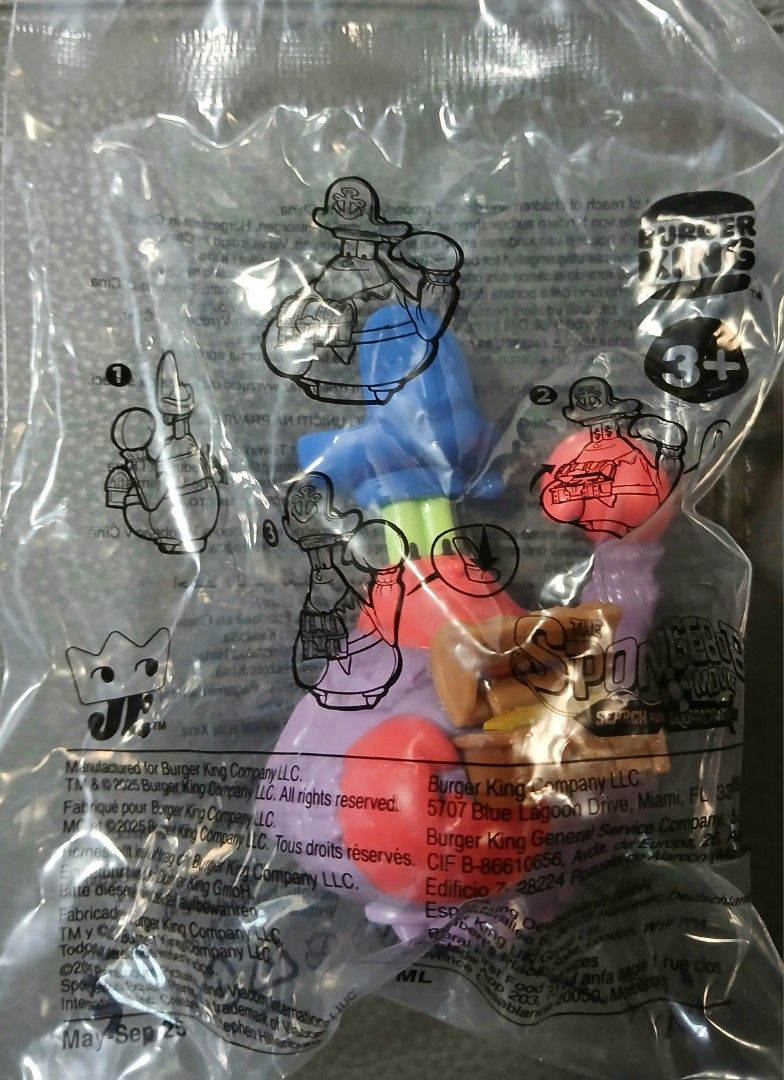 ️ BURGER KING Spongebob Squarepants Toys, Hobbies & Toys, Toys & Games ...