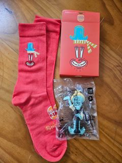 Burger king spongebob socks For Sale | Carousell Singapore