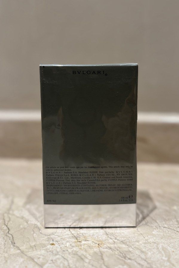 Bvlgari Pour Homme Eau de Toilette 100ml, Beauty & Personal Care ...