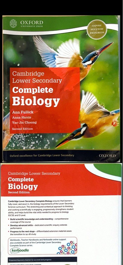 Cambridge Lower Secondary Complete Biology Second Edition, Hobbies ...