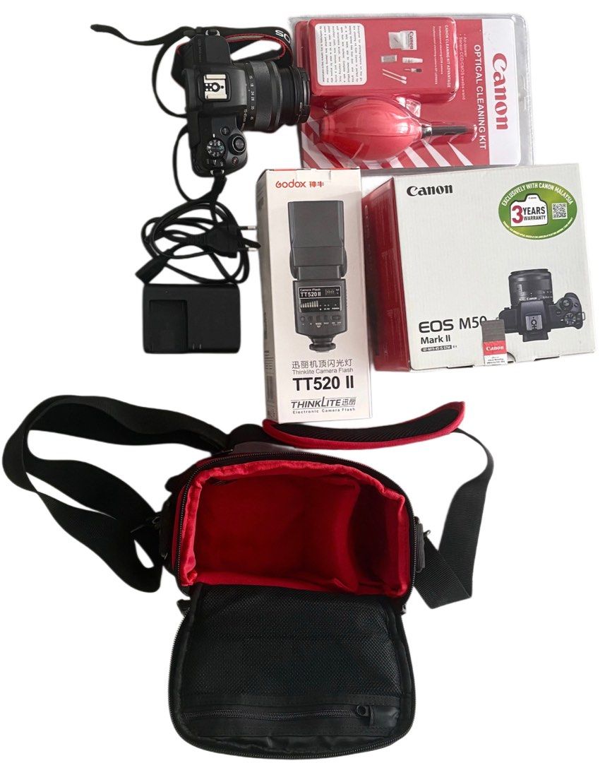 Canon EOS M50 Mark I| mirrorless with EF-M 15-45mm lens, Photography ...