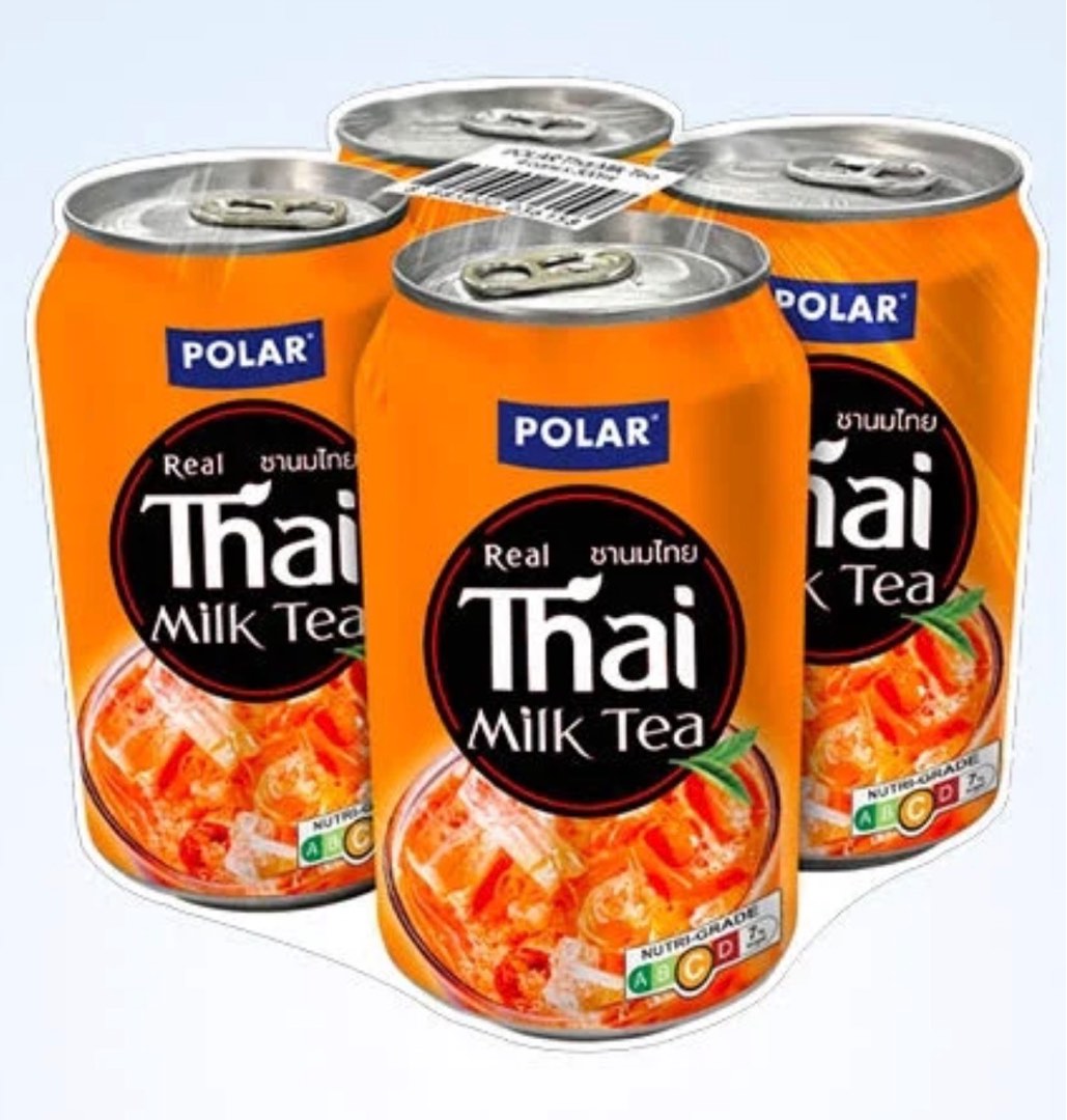 [Carton Sales] Polar Thai Milk Tea 300ml × 24 cans, Food & Drinks ...