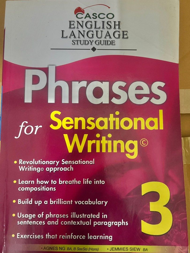 Casco Phrases for Sensational Writing Book 3, Hobbies & Toys, Books ...