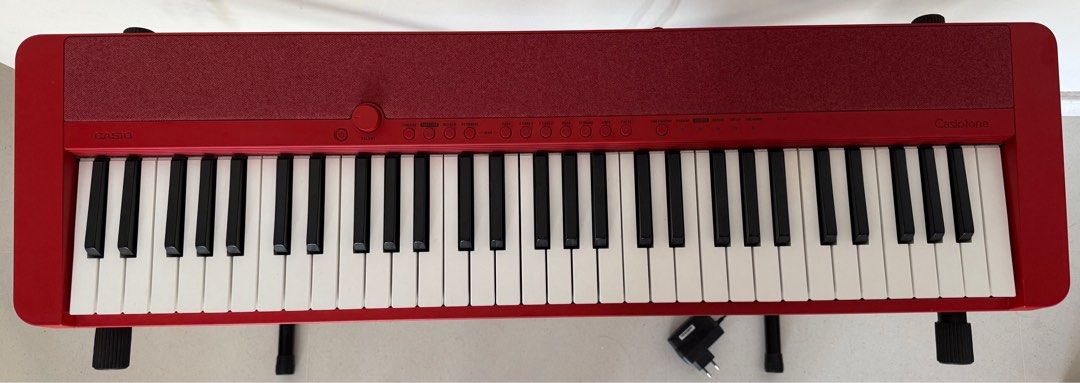 Casio CT-S1 Digital Keyboard - Red, Hobbies & Toys, Musical Instruments ...