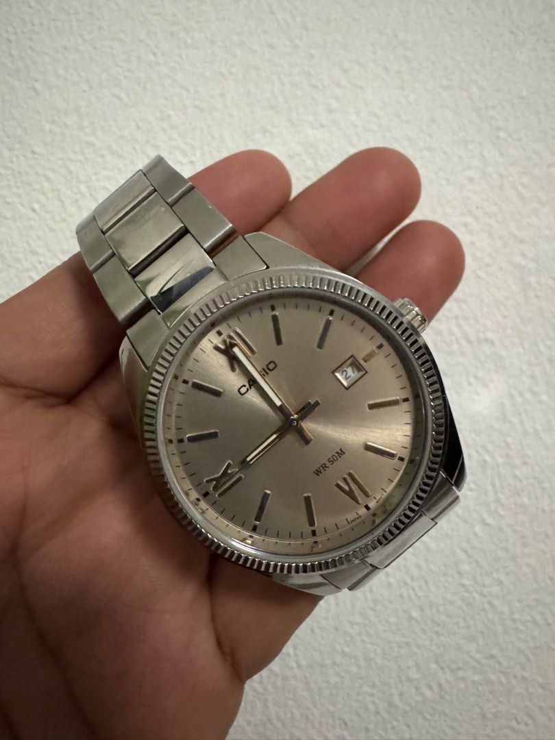 Casio MTP-1302 Stainless Steel Watch, Luxury, Watches on Carousell