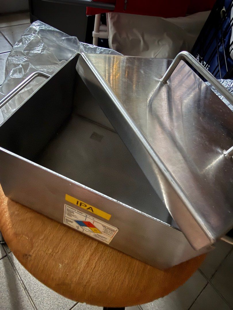 Chemical/Tools Storage Metal Box, Everything Else on Carousell